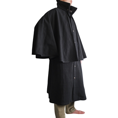 ジョムトン手織り綿のハイネックインバネスコート（JFS-111）を仕入れる | ECモールに無い商品の仕入れならorosy（オロシー）