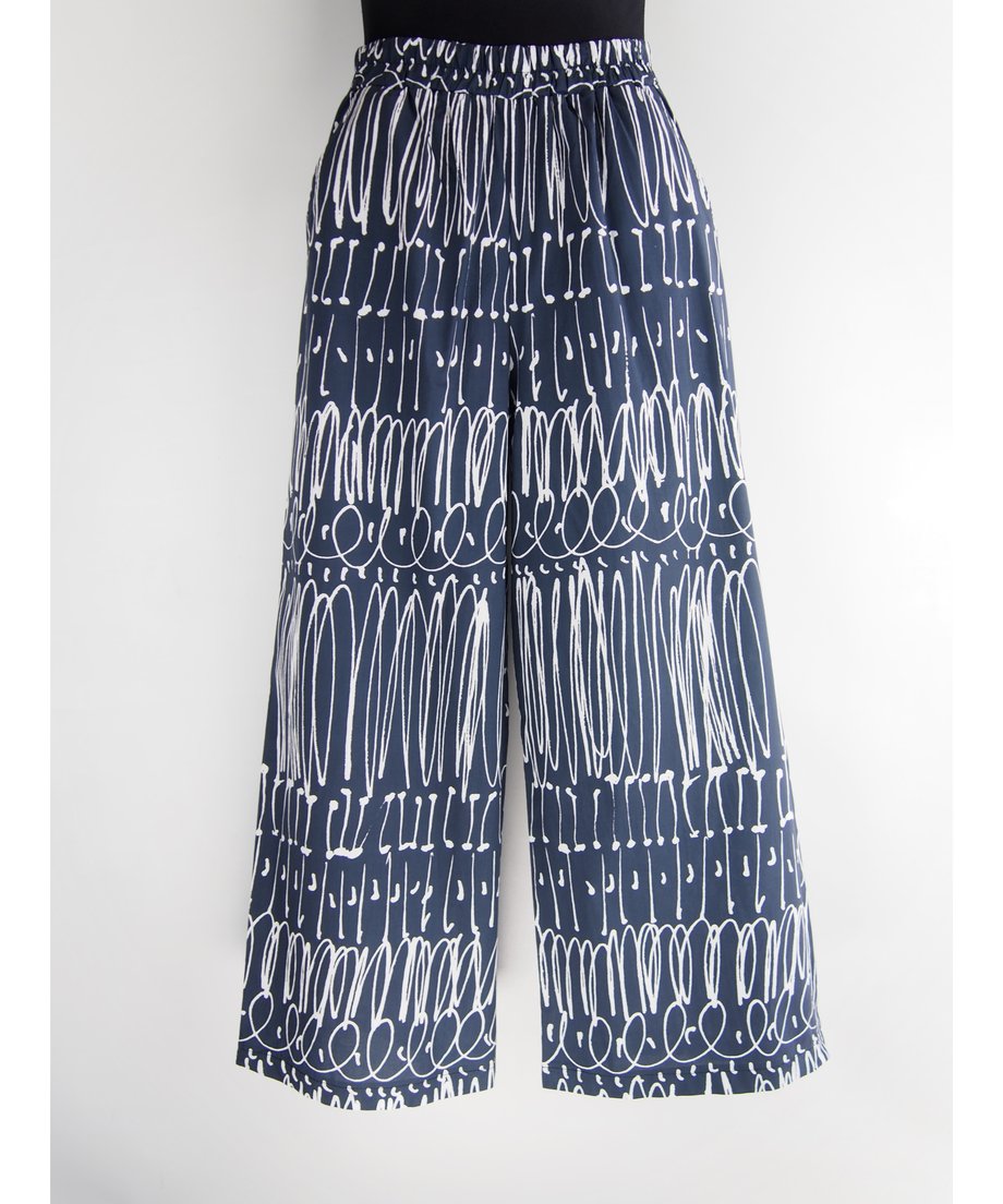 「ペンタッチアートプリントクロス」セミワイドパンツ2024春夏新作を仕入れる | ECモールに無い商品の仕入れならorosy（オロシー）