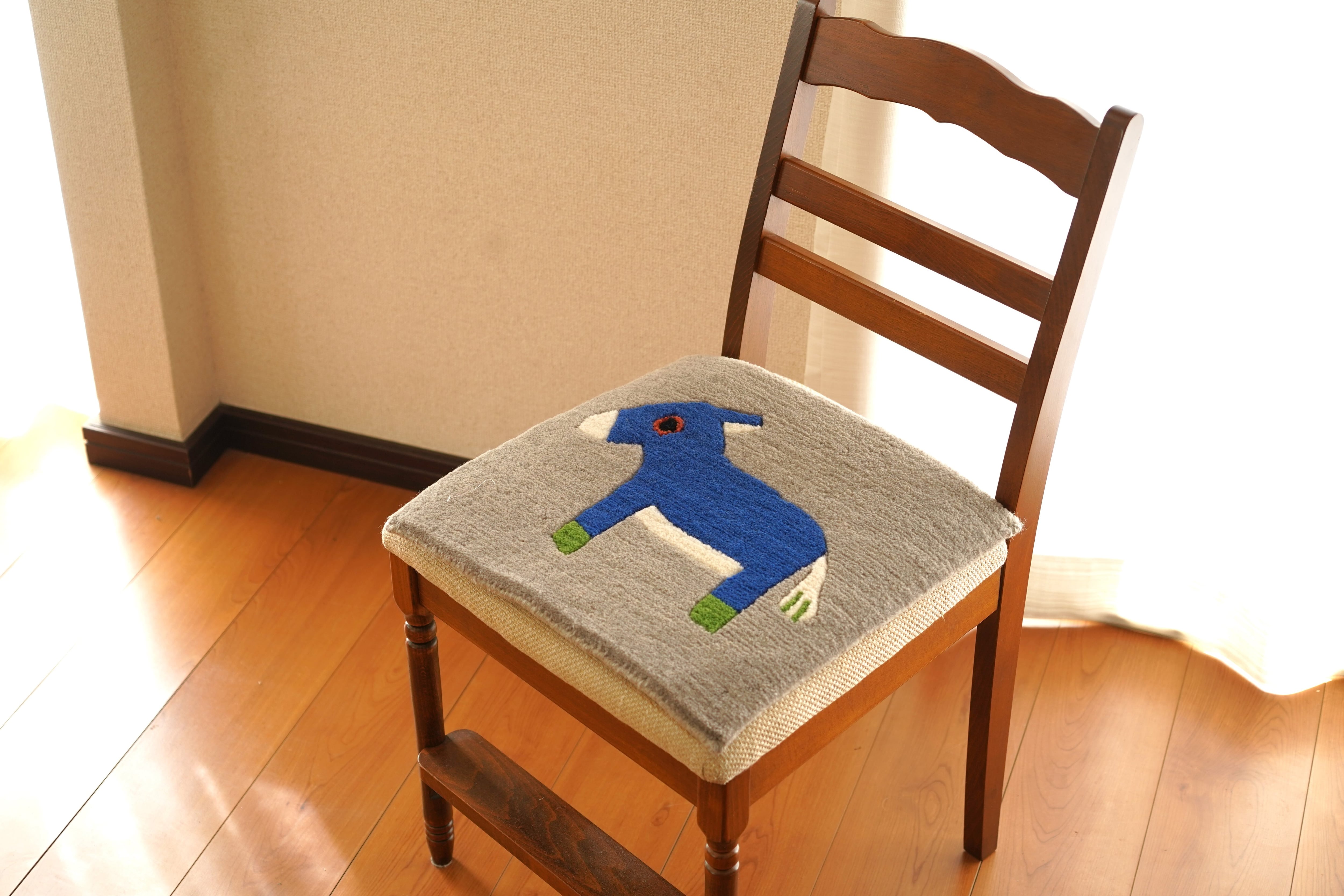 DONKEY_CHAIR PAD_03_チェアパッド_ウールラグ_手織りを仕入れる | ECモールに無い商品の仕入れならorosy（オロシー）