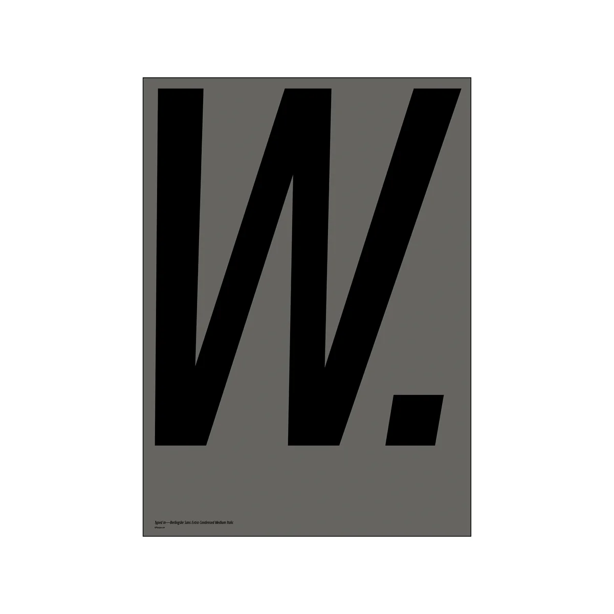 PLAYTYPE | Berlingske - W. | ポスター アートプリント (A3)を仕入れる | ECモールに無い商品の仕入れならorosy（オロシー）