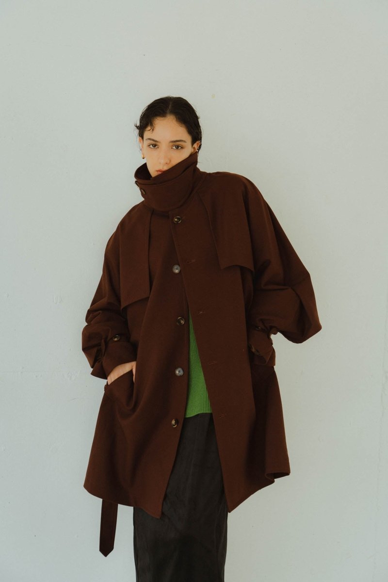 3way dolman trench coat/Bordeauxを仕入れる | ECモールに無い商品の仕入れならorosy（オロシー）
