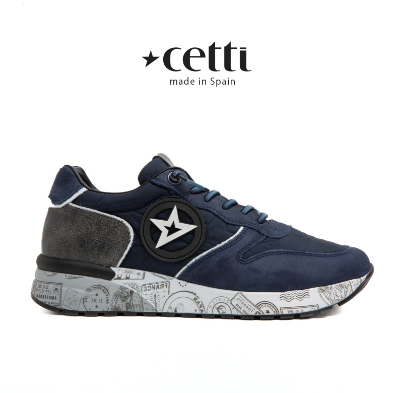 Cetti 本革 メンズ レザースニーカー ネイビー（cetti-c1353-242 navy）を仕入れる | ECモールに無い商品の仕入れ ...