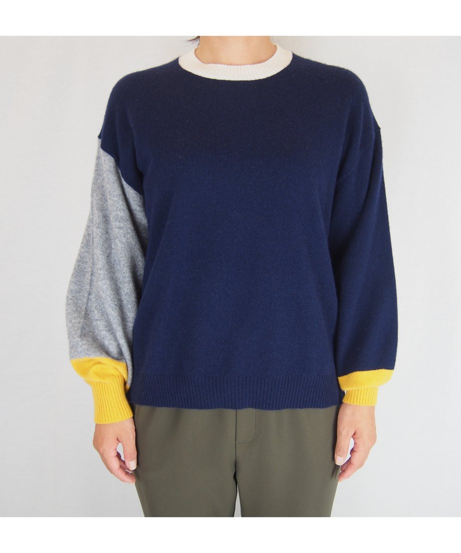 「カシミヤミックスウール」4配色ソフトバルーンスリーブプルオーバー2024秋冬新作を仕入れる | ECモールに無い商品の仕入れならorosy（オロシー）