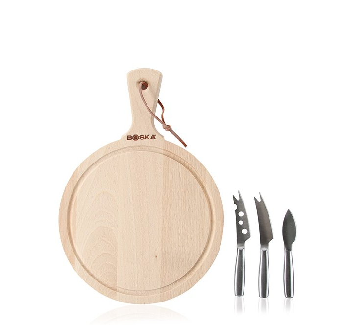 M ラウンドチーズボード＆ナイフ 3本セット Amigoを仕入れる | ECモールに無い商品の仕入れならorosy（オロシー）