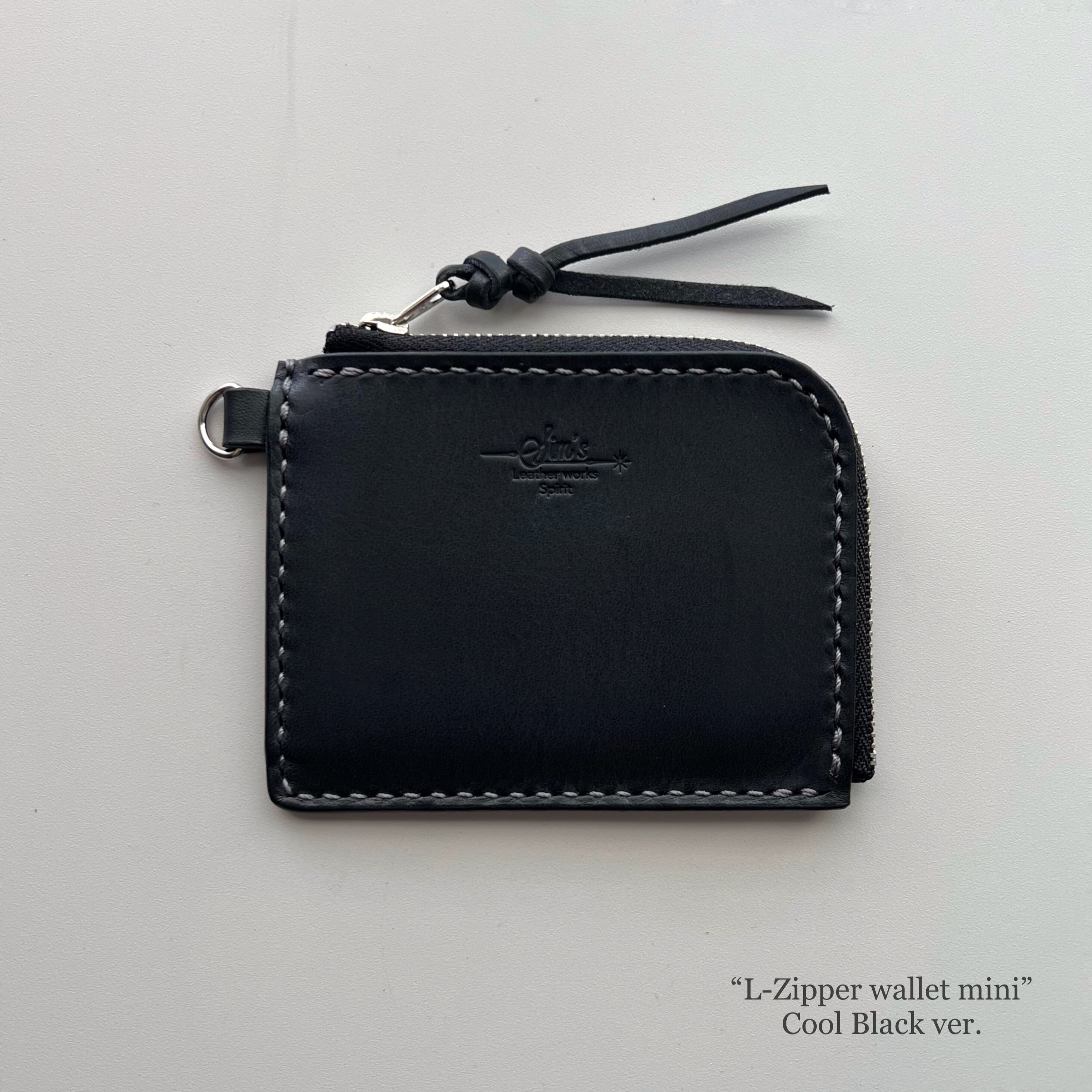 L字ファスナーウォレット “mini” Black ver. イタリアンオイルレザー 手縫いを仕入れる | ECモールに無い商品の仕入れならorosy（オロシー）