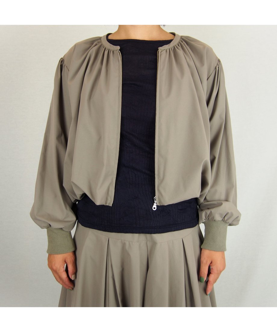 「ポリエステルストレッチクロス」バルーンギャザーブルゾン2024秋冬新作を仕入れる | ECモールに無い商品の仕入れならorosy（オロシー）