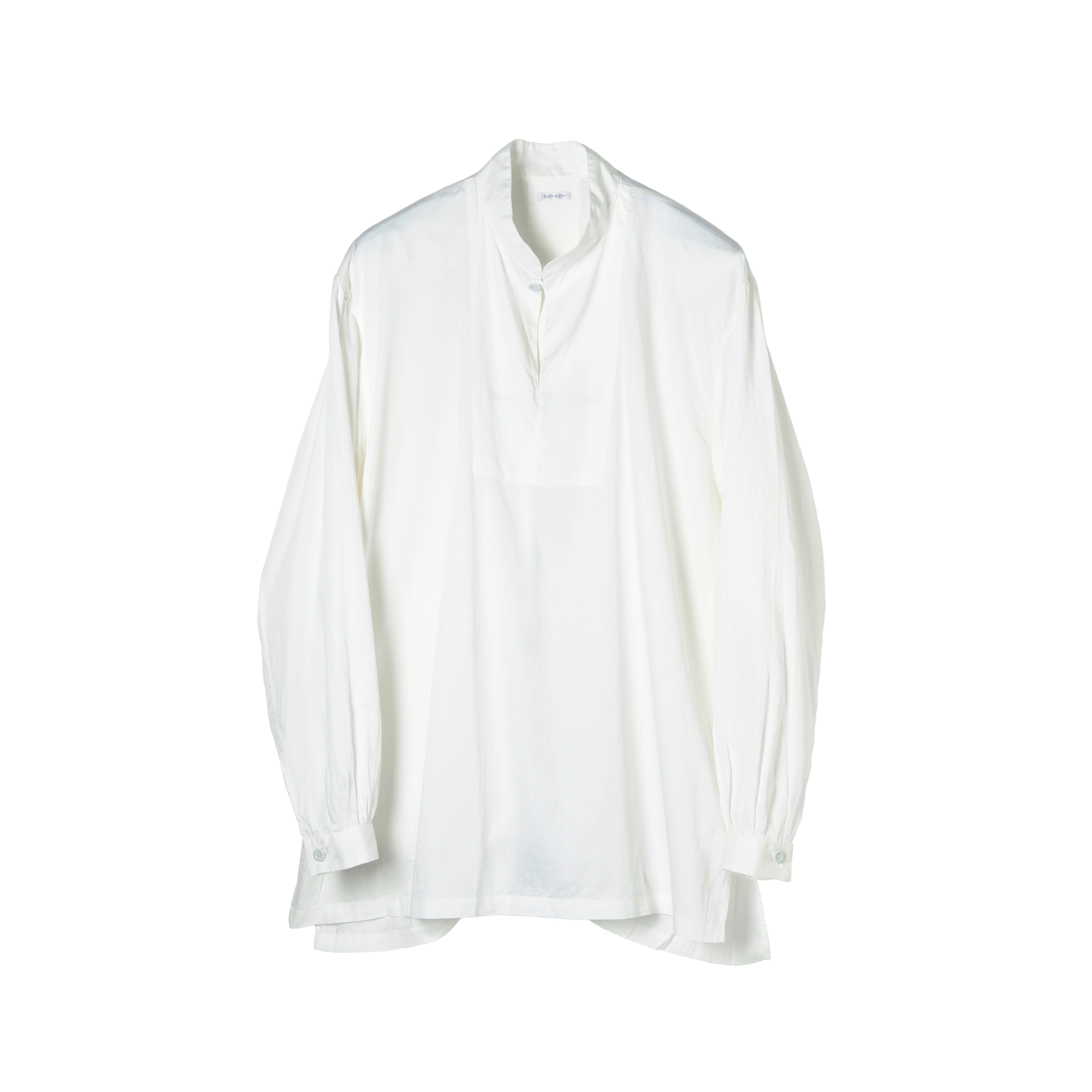 SOWBOW SHIRT -C (MANDARIN COLLAR Pullover) WHITEを仕入れる | ECモールに無い商品の仕入れならorosy（オロシー）