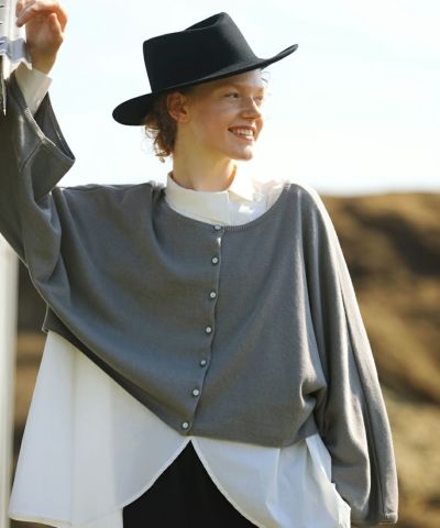 2wayポンチョニットカーディガンを仕入れる | ECモールに無い商品の仕入れならorosy（オロシー）