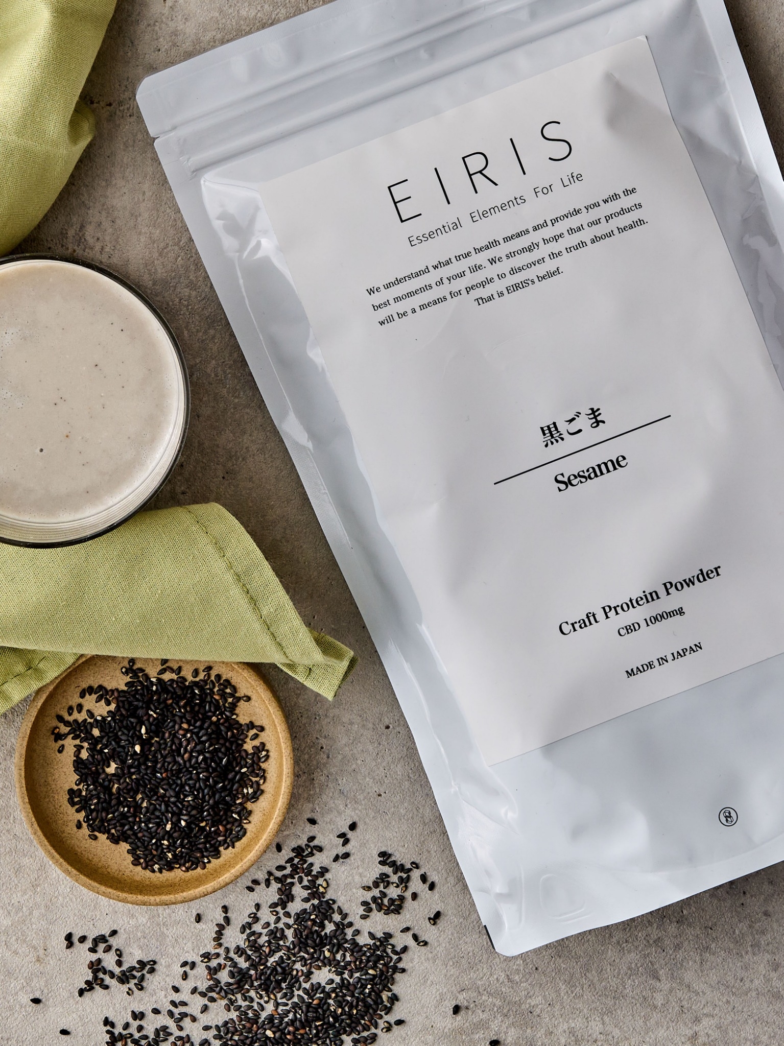 EIRIS クラフトプロテイン 黒ごま味を仕入れる | ECモールに無い商品の仕入れならorosy（オロシー）
